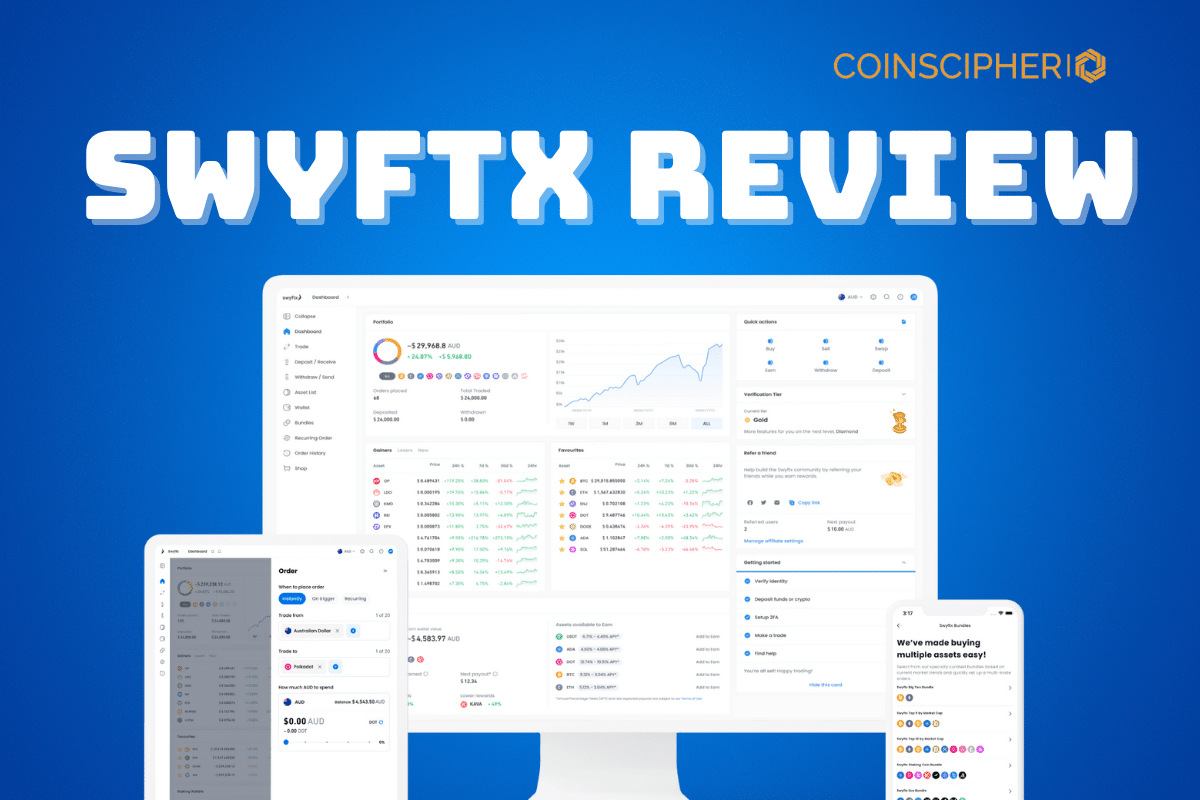 Swyftx Review - Coinscipher.com Swyftx Review - Coinscipher.com